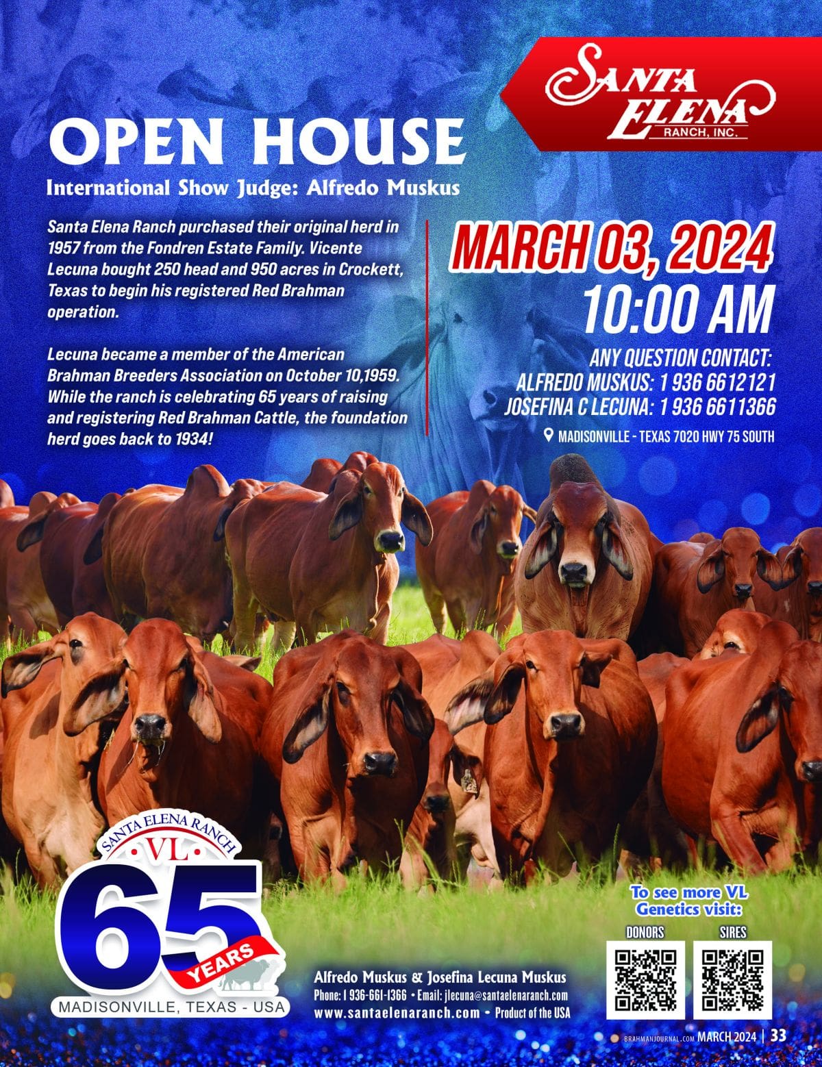 Open House - Santa Elena Ranch - Brahman Event